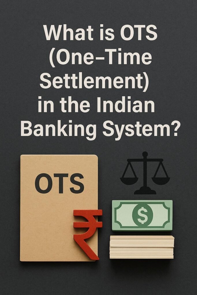 What is OTS (One-Time Settlement) in the Indian Banking System ...